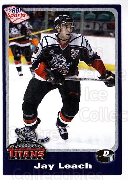 Center Ice Collectibles - Jay Leach Hockey Cards